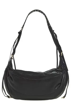 Mango Tin Shoulder Bag - Black