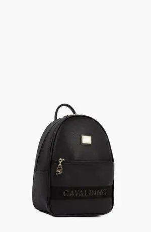 CAVALINHO Leather And Canvas Backpack