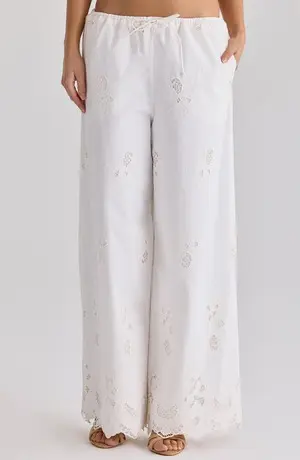 House Of Cb Wide Leg Bottoms For Women