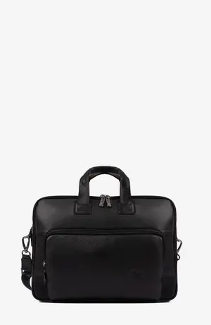 CAVALINHO El Cavaleiro 608 Leather Laptop Bag 16 - Black