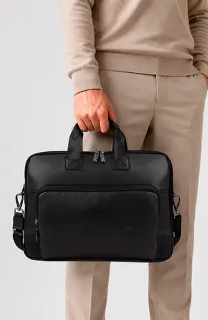 CAVALINHO El Cavaleiro 608 Leather Laptop Bag 16