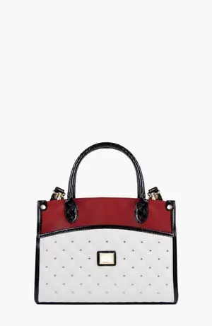 CAVALINHO Craft 567 Handbag - Navy/red