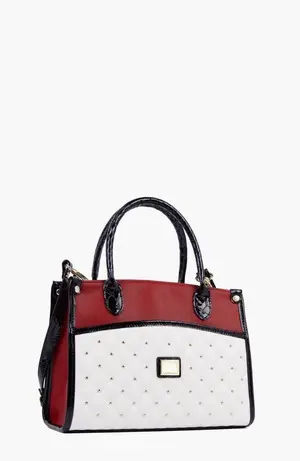 CAVALINHO Craft 567 Handbag - Navy/red