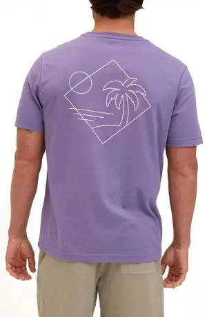 THREADS 4 THOUGHT Neon Paradise Cotton Blend Graphic T-shirt