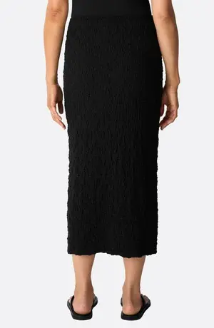 Eileen Fisher Textured Straight Skirt