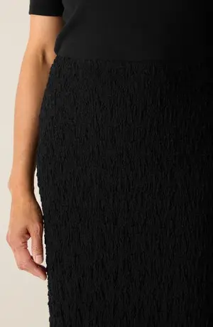 Eileen Fisher Textured Straight Skirt