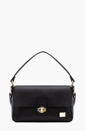 CAVALINHO Muse 515 Pebbled Leather Handbag - Black