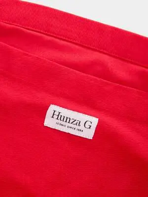 Hunza G Canvas Logo Tote Bag