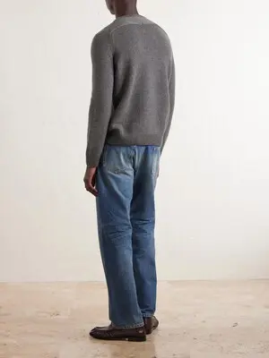 Saint Laurent Cashmere And Wool-blend Sweater