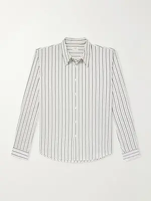 Saint Laurent Striped Cotton Shirt
