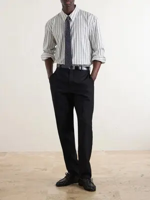 Saint Laurent Striped Cotton Shirt
