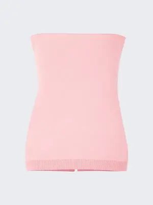 Jacquemus The Sera Knit Tube Top Light