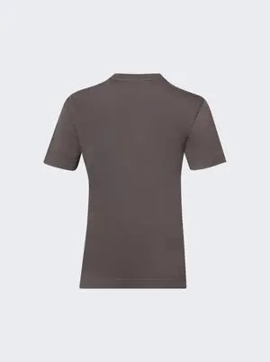 Jacquemus Grosgrain Logo T-shirt - Brown