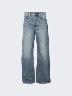 Alexander Wang Loose Fit Jeans With Shadow Pockets - Blue