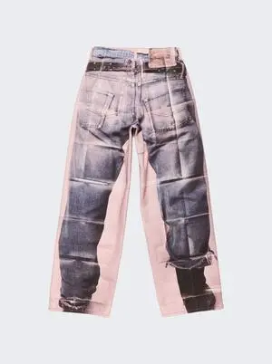 Acne Studios Trompe-l'œil Printed Jeans