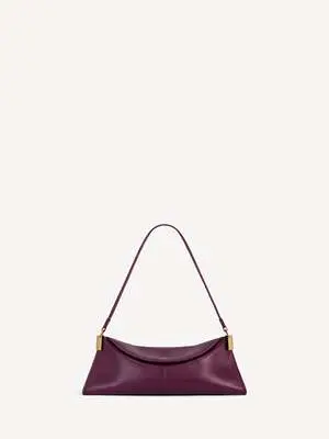 Balmain 64-83 Small Bag In Smooth Leather - Purple