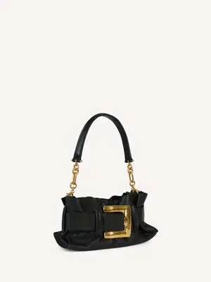 Balmain Mini Anthem Bag In Smooth Leather With Buckle Detail