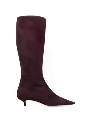 JIMMY CHOO Amis Knee Boots 35 - Red