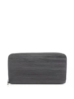 LOUIS VUITTON 2020 Epi Zippy Wallet - Black