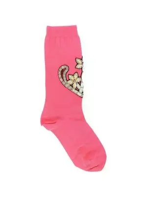 Dsquared2 Jewel-embellished Socks - Pink