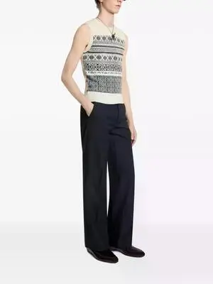 Dries Van Noten Jacquard Wool Sweater