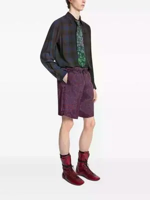 Dries Van Noten Viscose-twill Shorts
