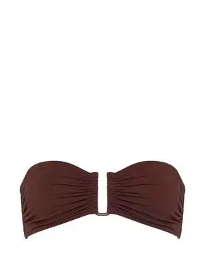 ERES Show Bandeau Bikini Top - Brown