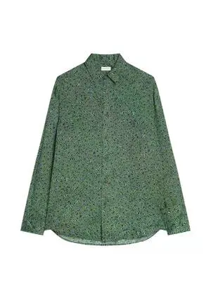 Dries Van Noten Classic Viscose Shirt - Green