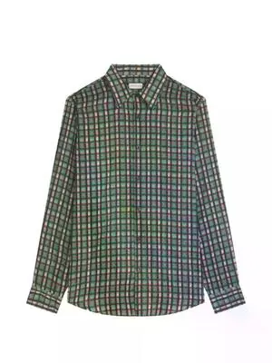 Dries Van Noten Classic Cotton Shirt - Green