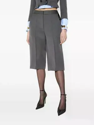Elisabetta Franchi Cool Wool Bermuda Shorts