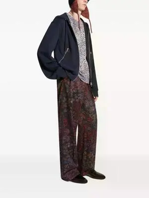 Dries Van Noten Loose Zipped Hoodie