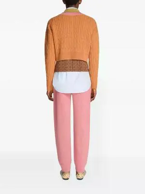 Dries Van Noten Layered Wool Sweater