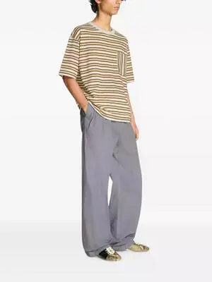 Dries Van Noten Striped Cotton T-shirt