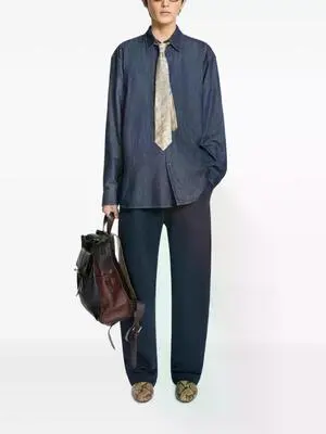 Dries Van Noten Loose Denim Shirt
