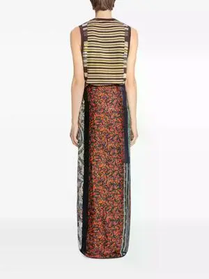 Dries Van Noten Striped Cotton Tank Top