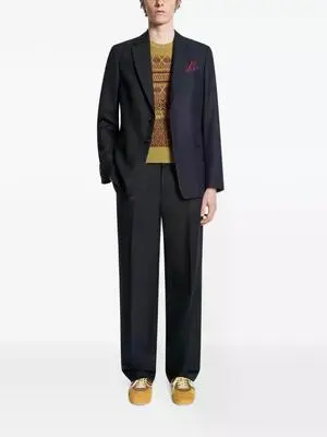 Dries Van Noten Slim Fit Wool Suit