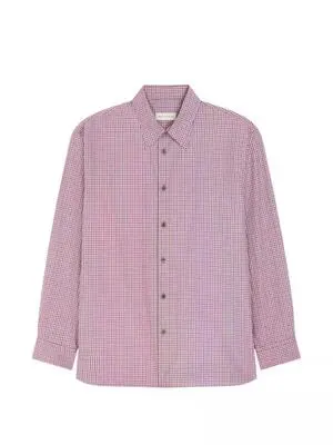 Dries Van Noten Loose Cotton Shirt - Pink