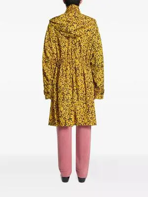Dries Van Noten Oversized Hooded Parka With Flora Print