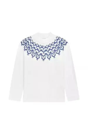 Dries Van Noten Long-sleeve Cotton Tee