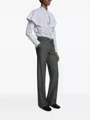 Dries Van Noten Cotton Shirt With Tie