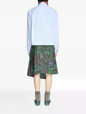 Dries Van Noten Cropped Cotton Shirt