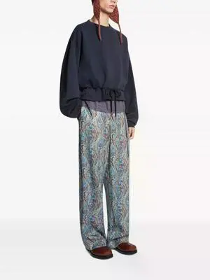 Dries Van Noten Cropped Sweatshirt