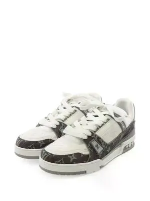 LOUIS VUITTON 2024 Trainer Line Sneakers - White