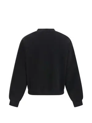 Moose Knuckles Mix Media Logo-plaque Sweatshirt