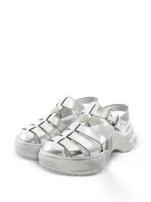 LOUIS VUITTON 2022 Arclight Line Sandals - Silver