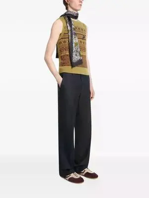Dries Van Noten Jacquard Wool Sweater