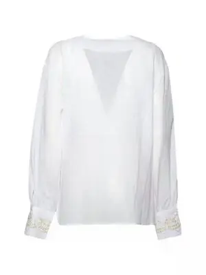 ROOM 52 Embellished V-neck Blouse