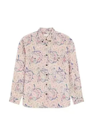 Dries Van Noten Loose Jacquard Shirt - Pink