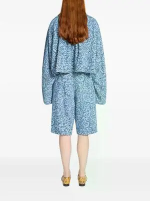 Dries Van Noten Printed Denim Jacket