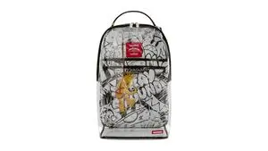 SPRAYGROUND Dlx Astromane Sky Writer Backpack - Clear